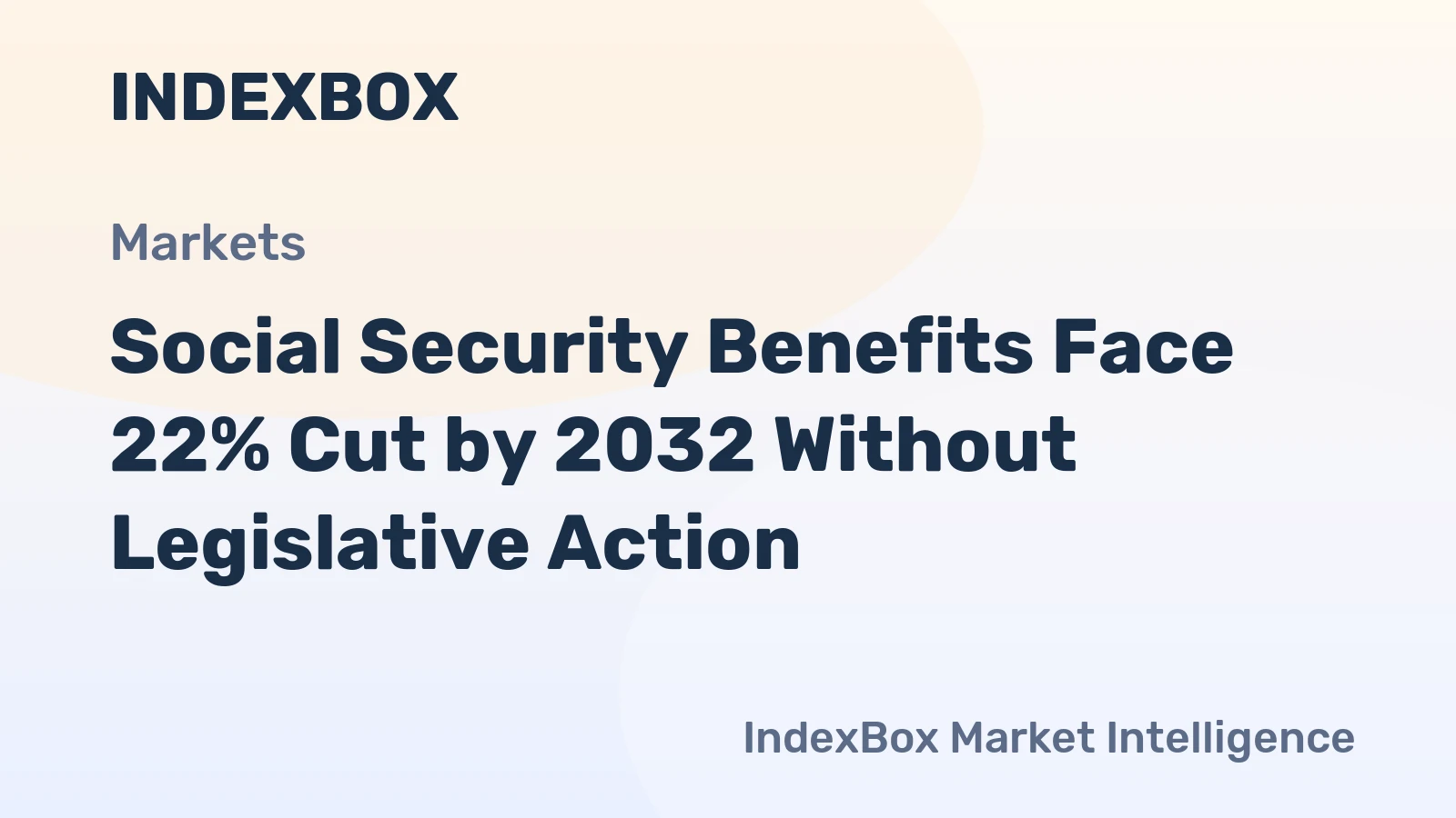 Social Security Benefits Face 22% Cut by 2032 Without Legislative Action