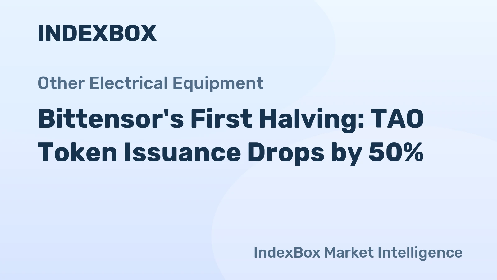Bittensor's First Halving: TAO Token Issuance Drops by 50%