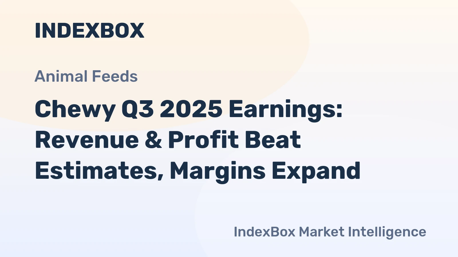 Chewy Q3 2025 Earnings: Revenue & Profit Beat Estimates, Margins Expand