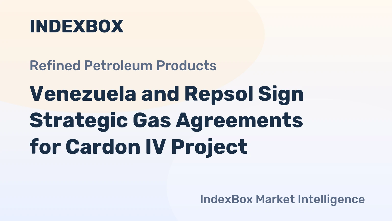 Venezuela and Repsol Sign Strategic Gas Agreements for Cardon IV Project