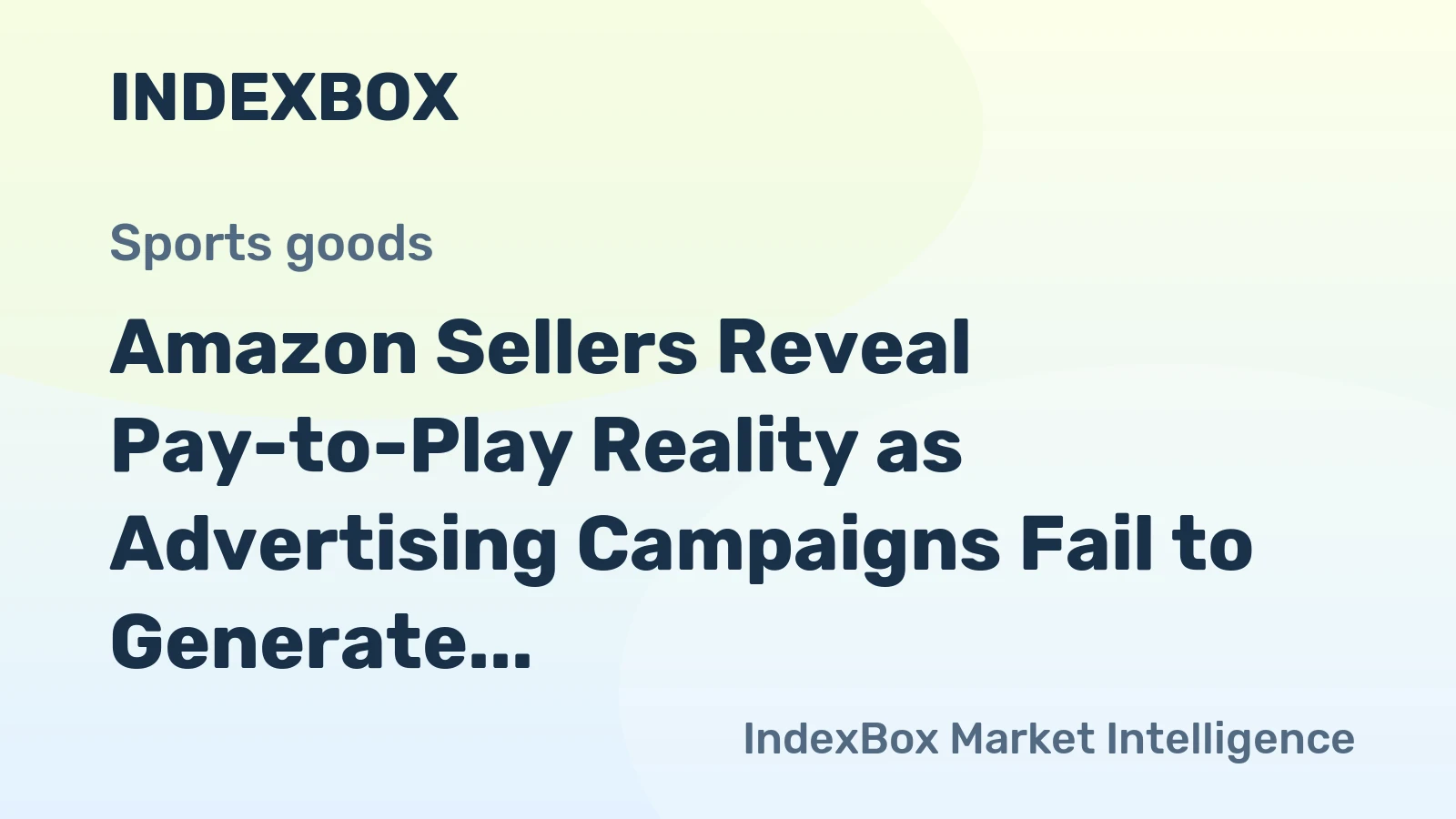 Amazon Sellers Reveal Pay-to-Play Reality as Advertising Campaigns Fail to Generate Sales