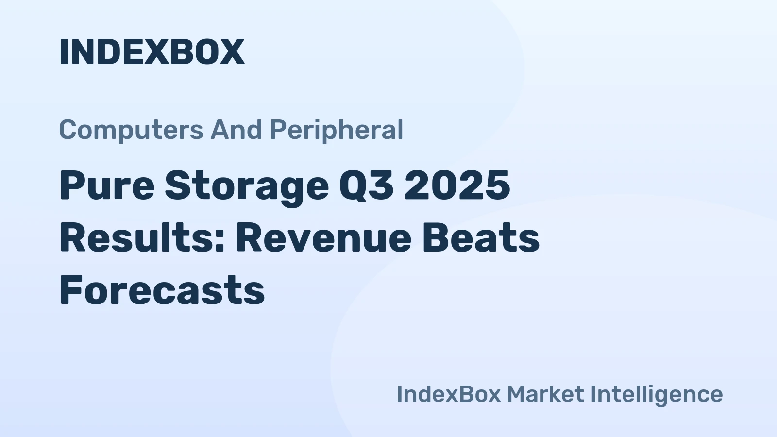 Pure Storage Q3 2025 Results: Revenue Beats Forecasts