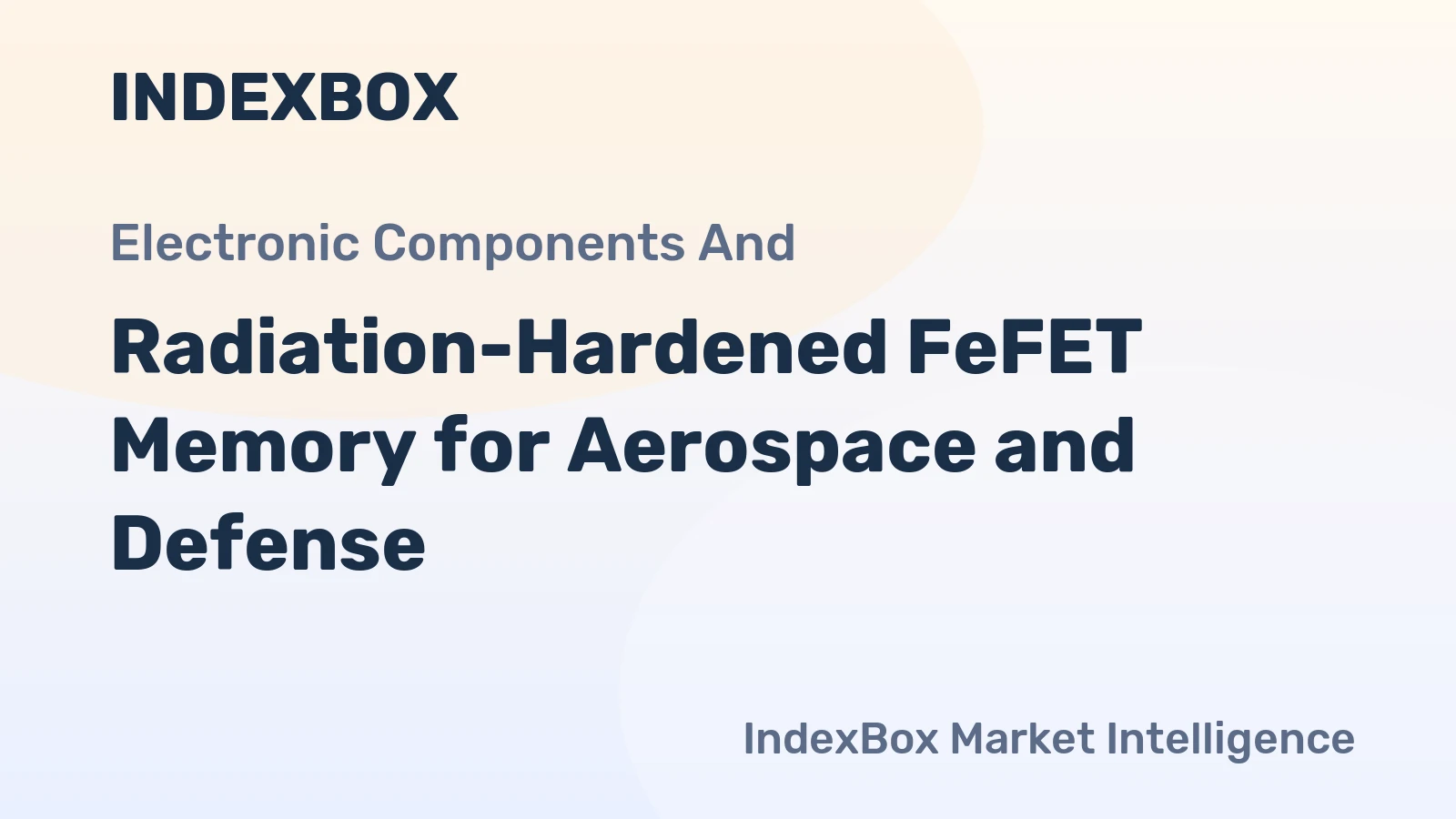 Radiation-Hardened FeFET Memory for Aerospace and Defense