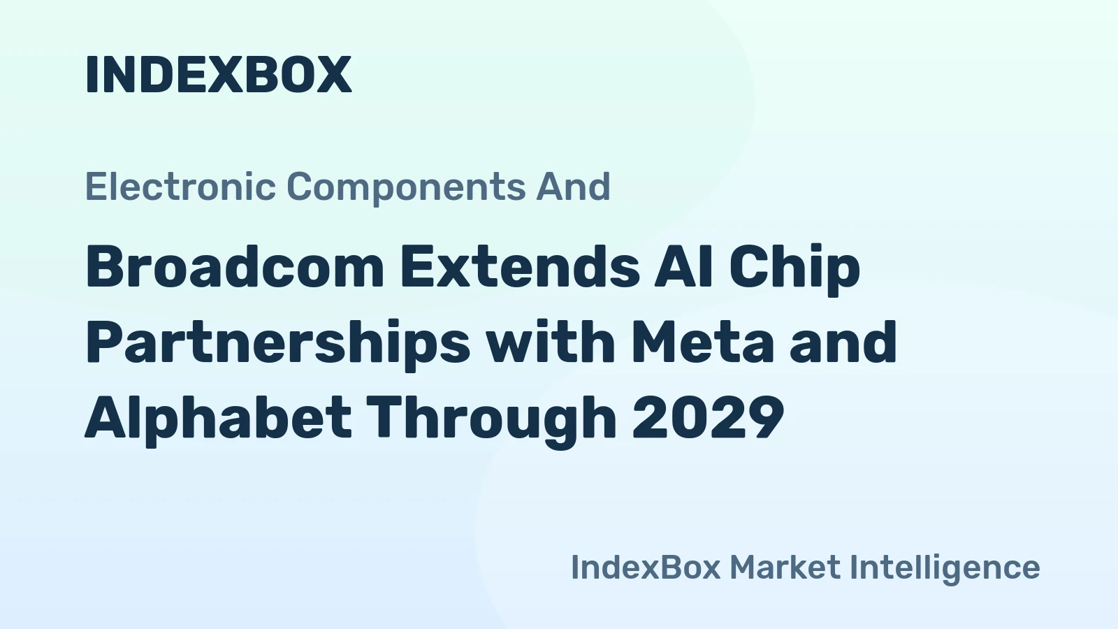 Broadcom Extends AI Chip Partnerships with Meta and Alphabet Through 2029