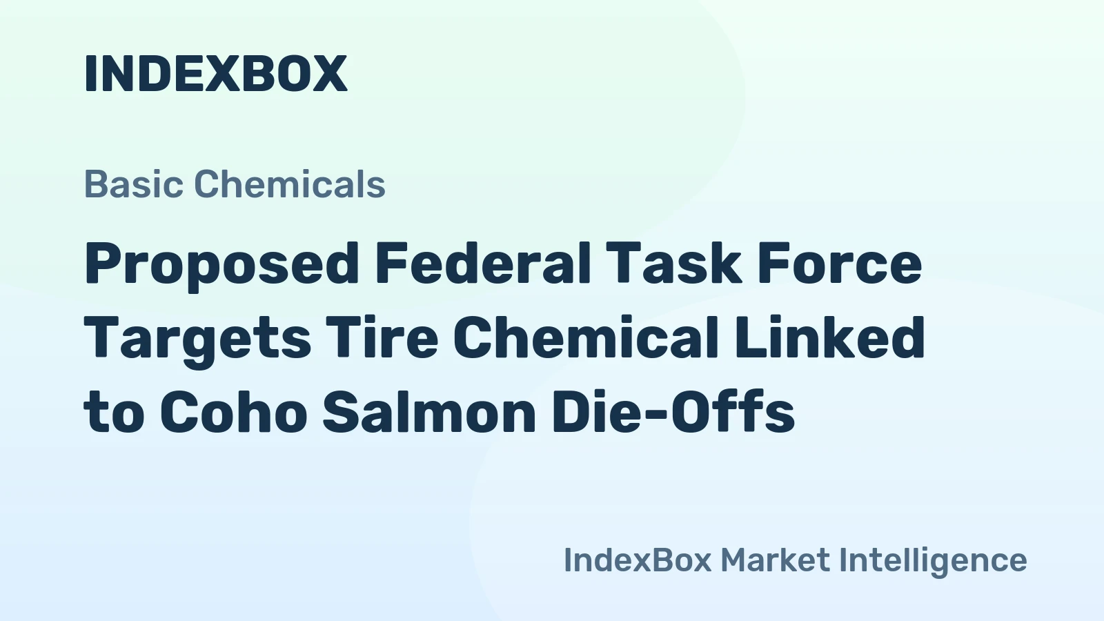 Proposed Federal Task Force Targets Tire Chemical Linked to Coho Salmon Die-Offs