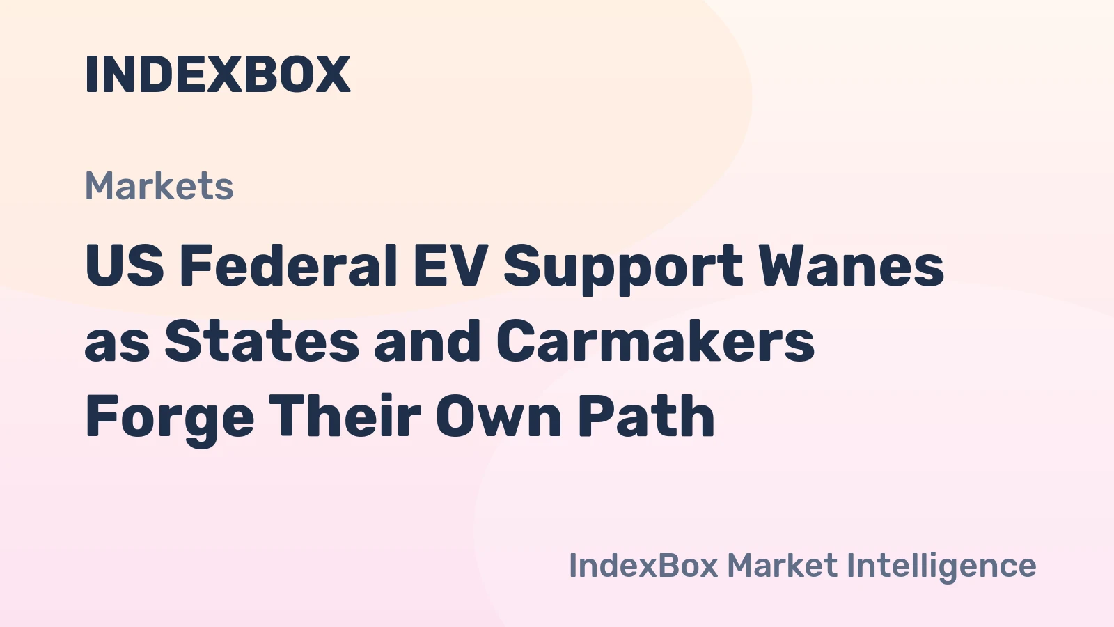 US Federal EV Support Wanes as States and Carmakers Forge Their Own Path