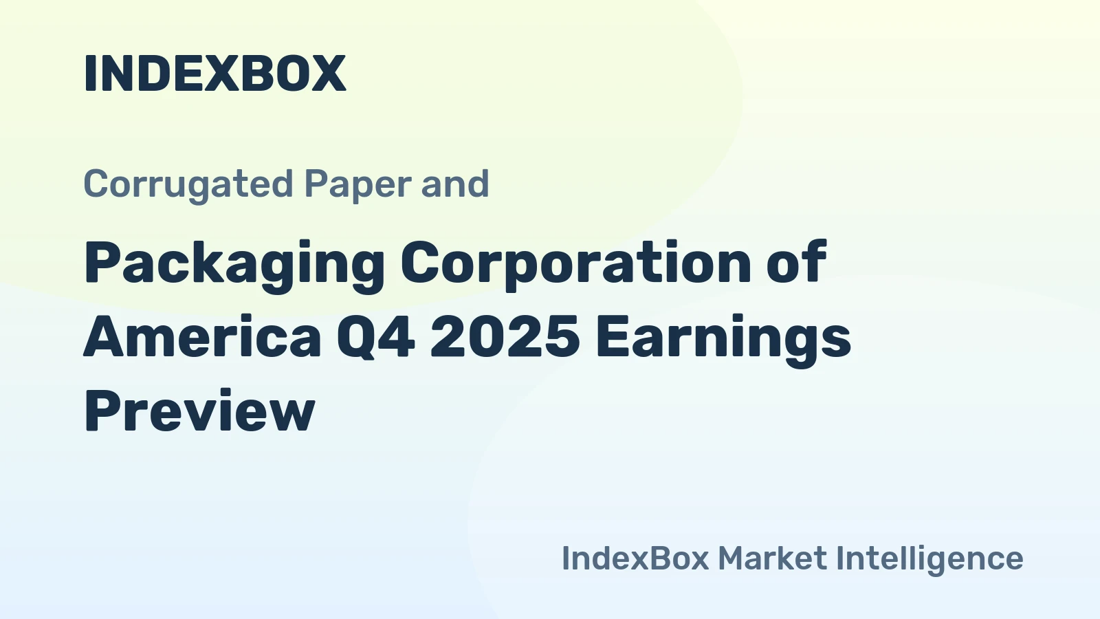 Packaging Corporation of America Q4 2025 Earnings Preview