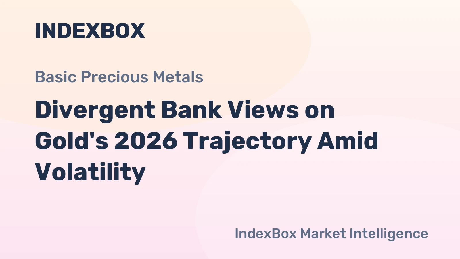 Divergent Bank Views on Gold's 2026 Trajectory Amid Volatility