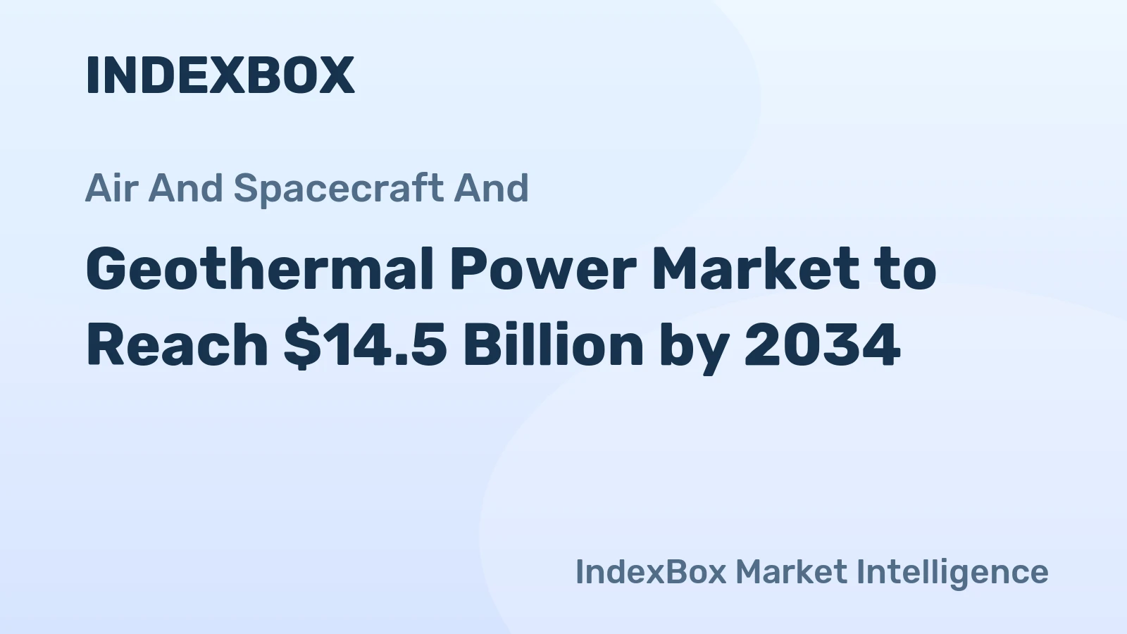 Geothermal Power Market to Reach $14.5 Billion by 2034