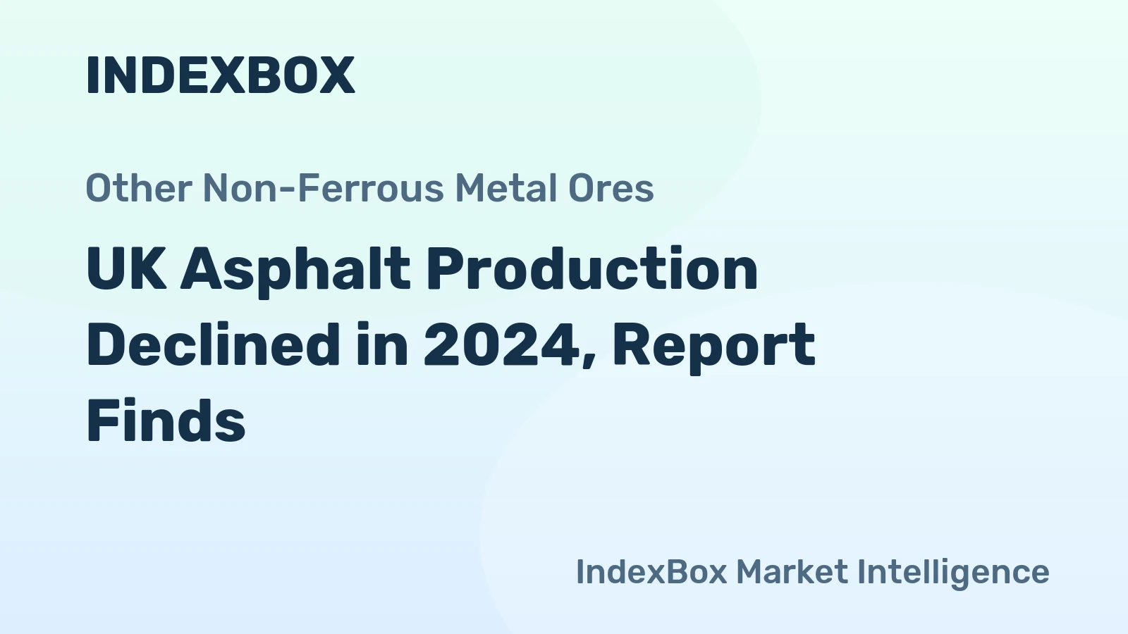 UK Asphalt Production Declined in 2024, Report Finds