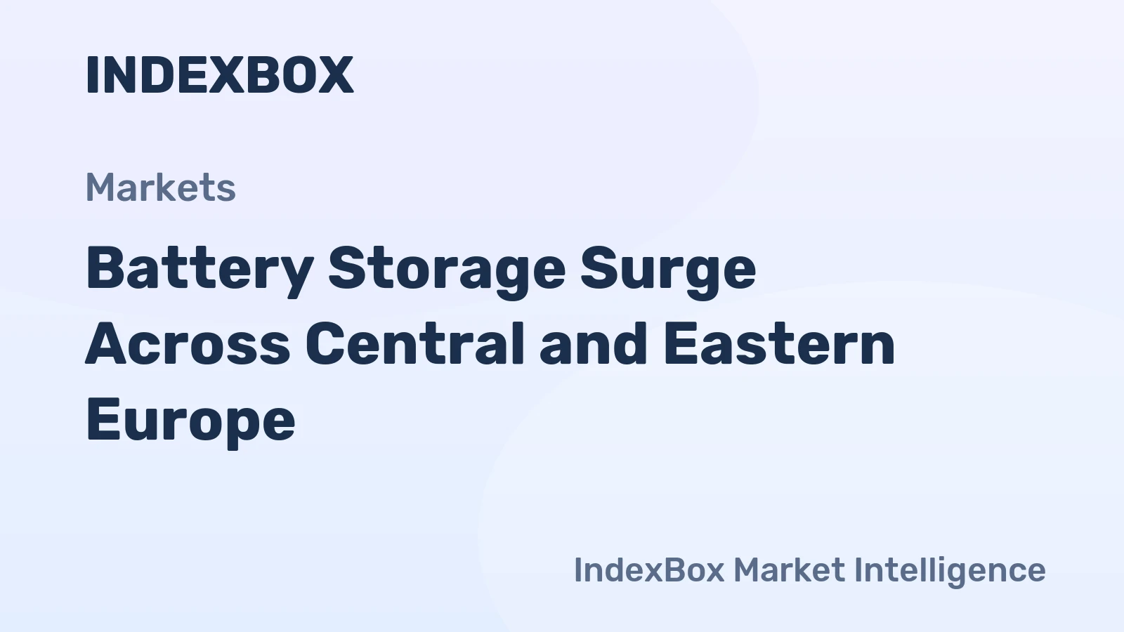 Battery Storage Surge Across Central and Eastern Europe