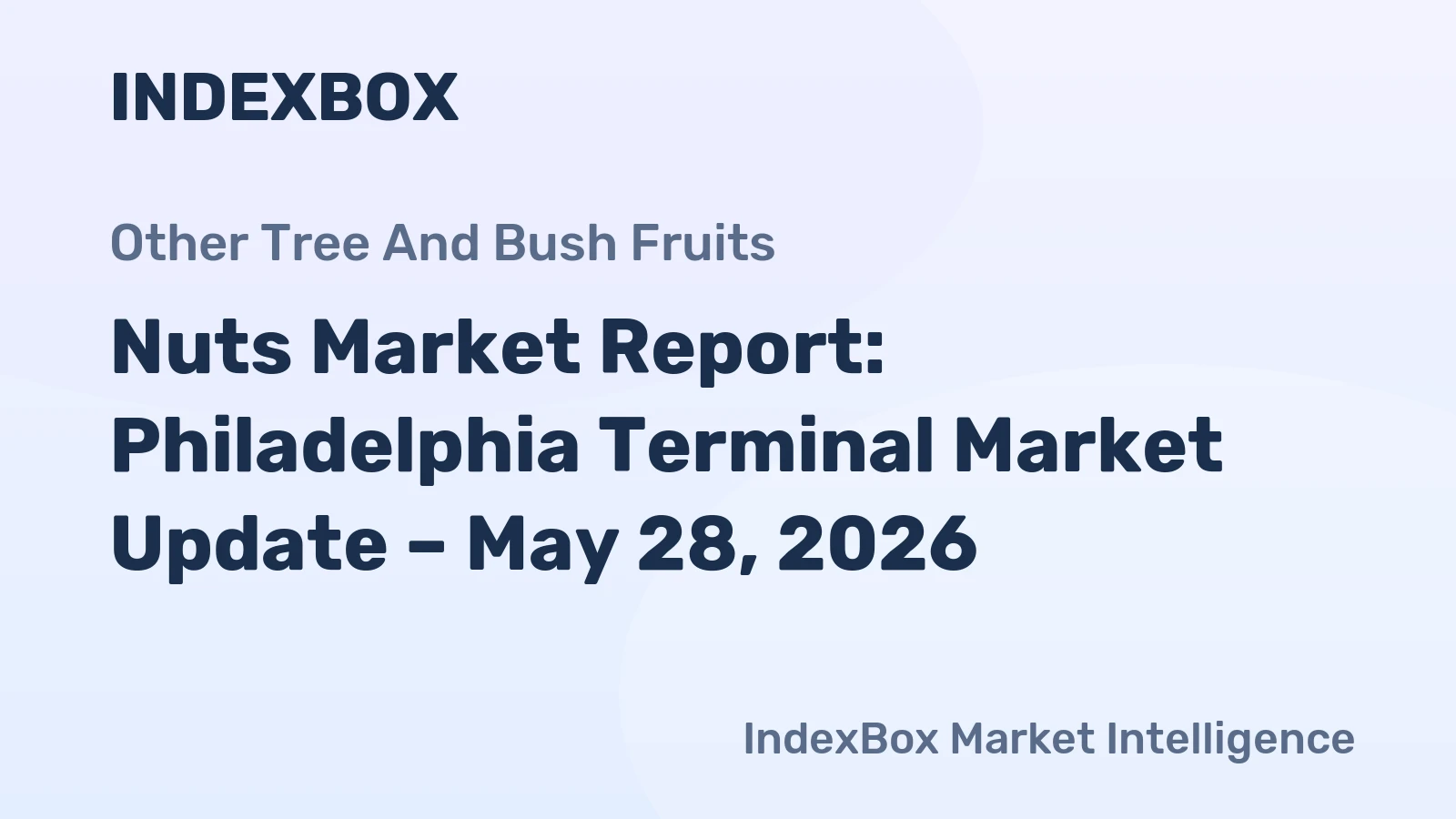 Nuts Market Report: Philadelphia Terminal Market Update – May 28, 2026