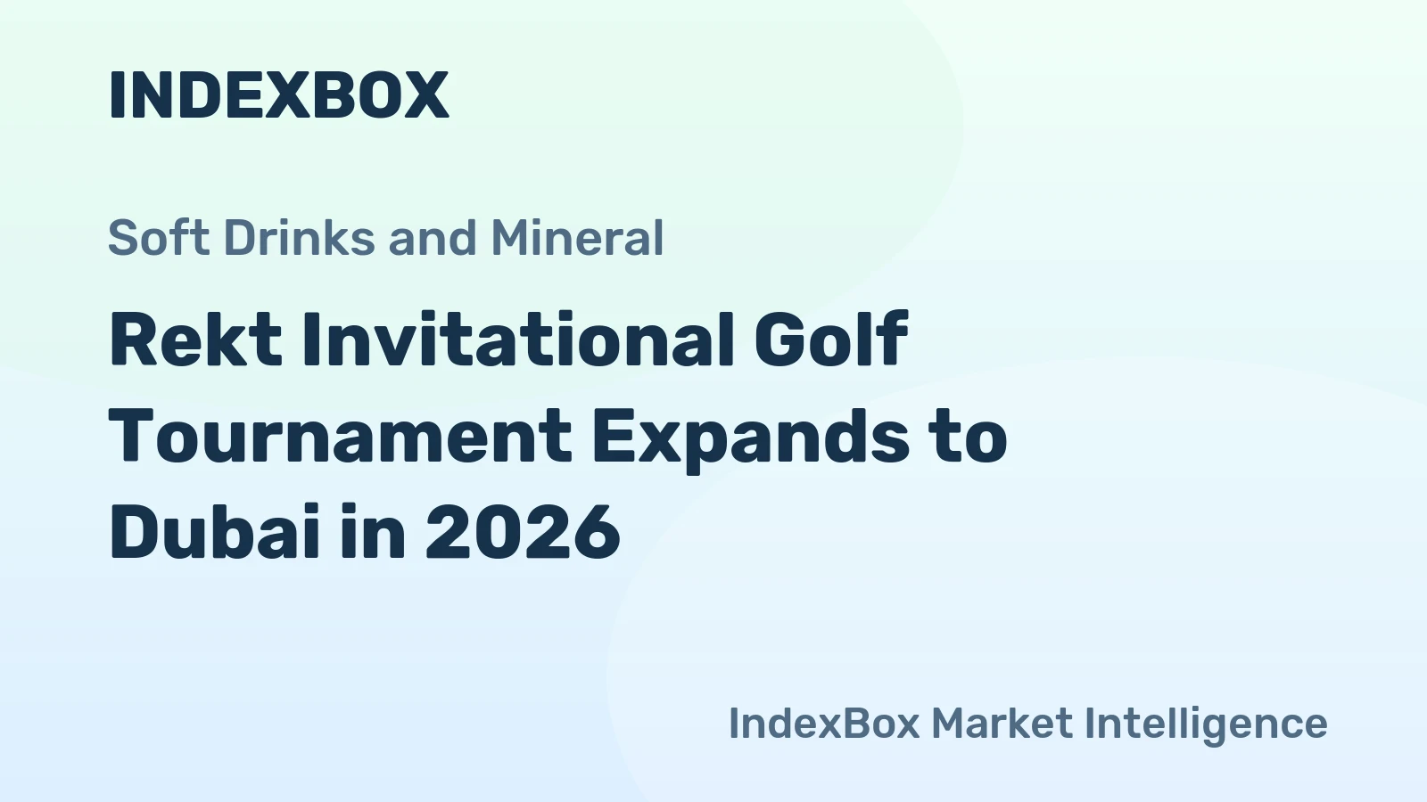Rekt Invitational Golf Tournament Expands to Dubai in 2026