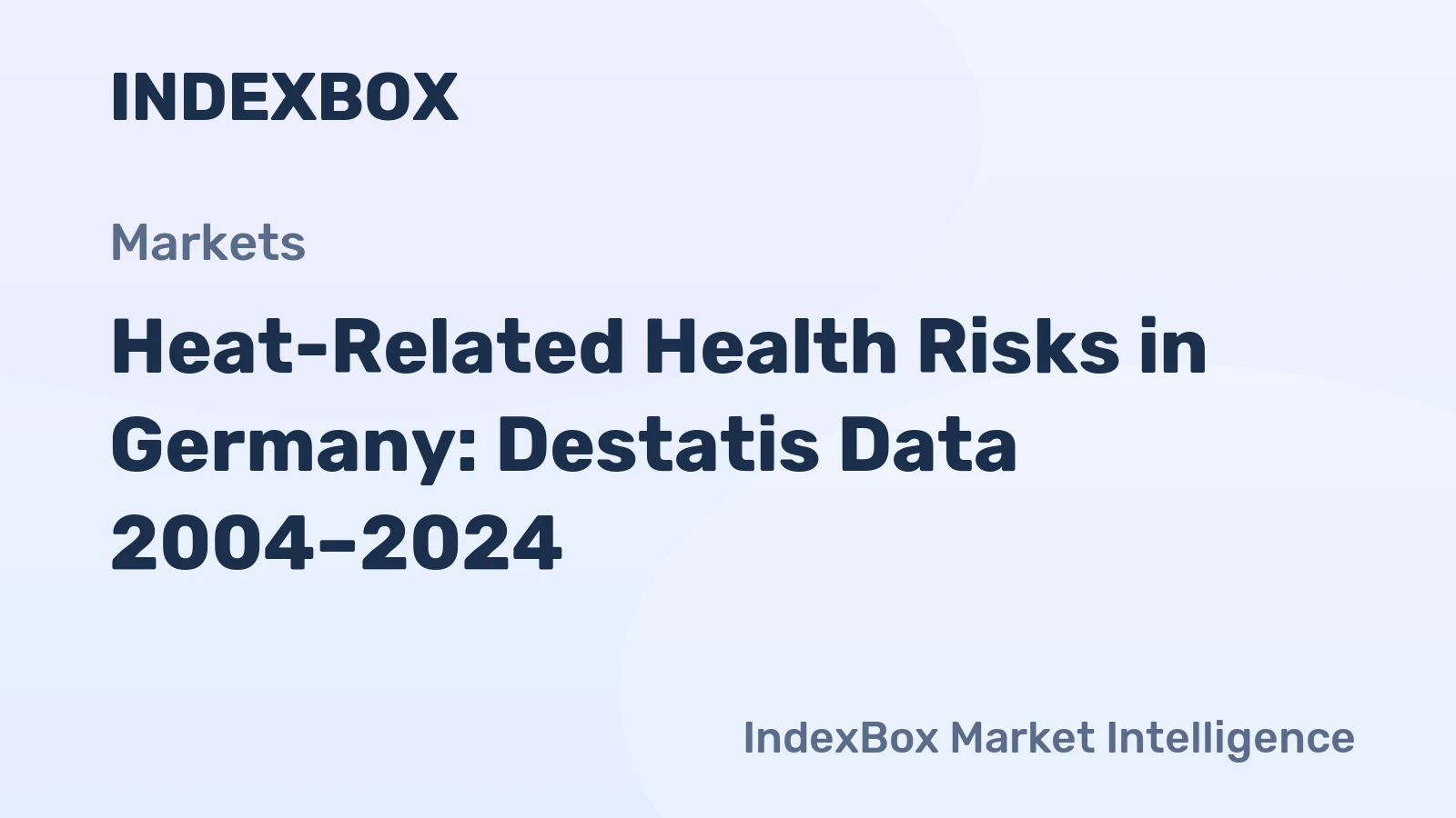 Heat-Related Health Risks in Germany: Destatis Data 2004–2024