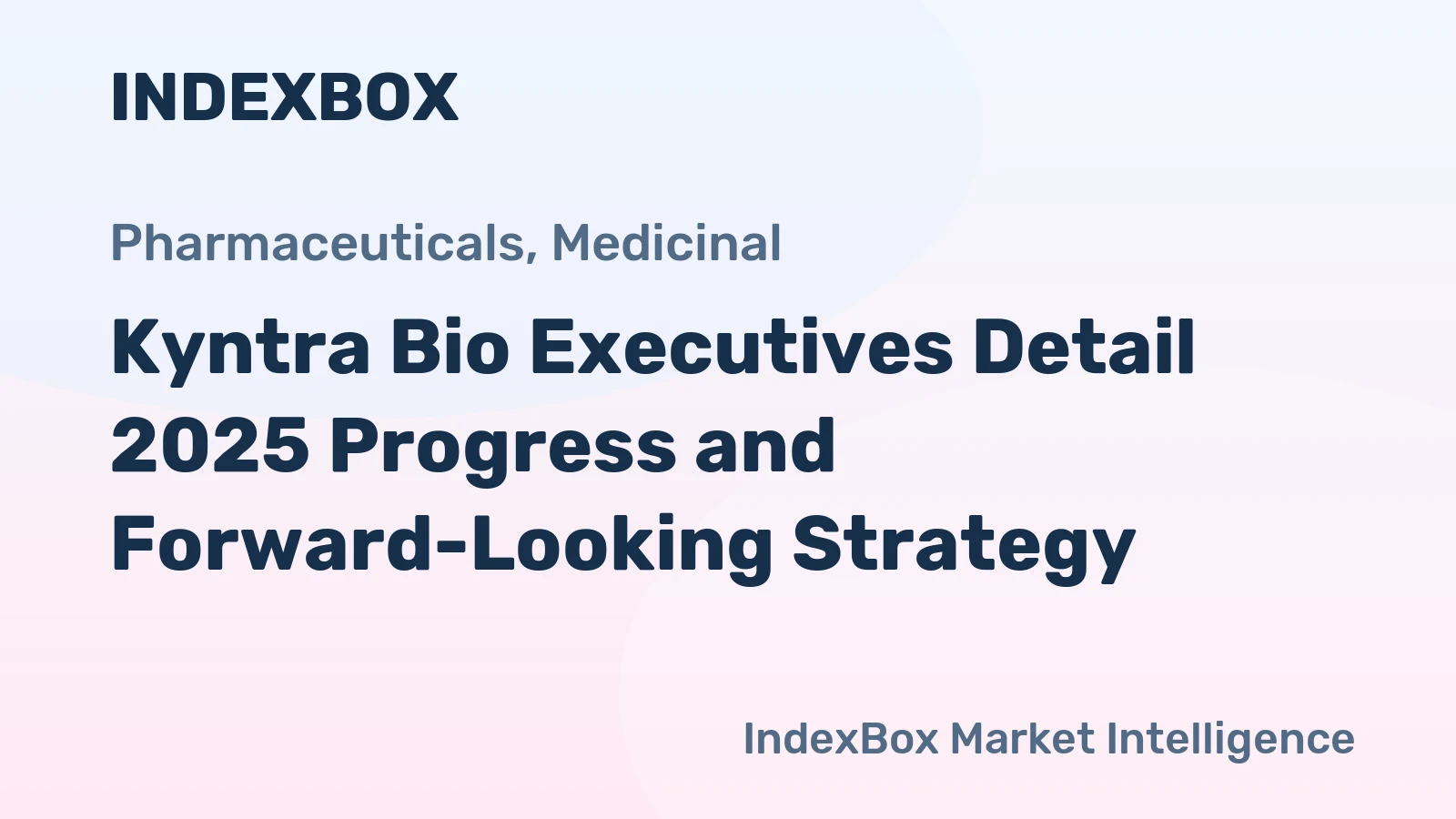 Kyntra Bio Executives Detail 2025 Progress and Forward-Looking Strategy
