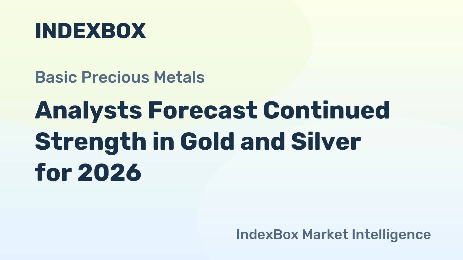 Analysts Forecast Continued Strength in Gold and Silver for 2026