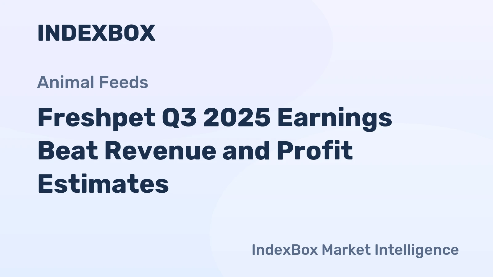 Freshpet Q3 2025 Earnings Beat Revenue and Profit Estimates