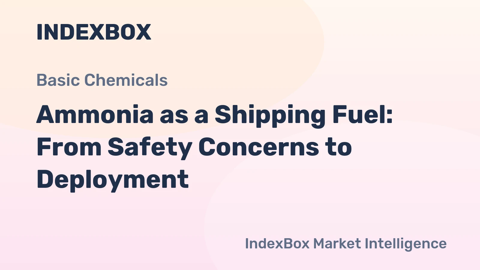 Ammonia as a Shipping Fuel: From Safety Concerns to Deployment