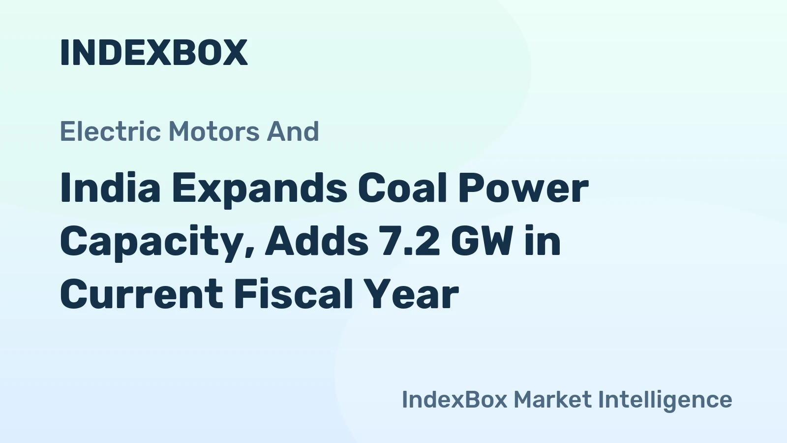 India Expands Coal Power Capacity, Adds 7.2 GW in Current Fiscal Year