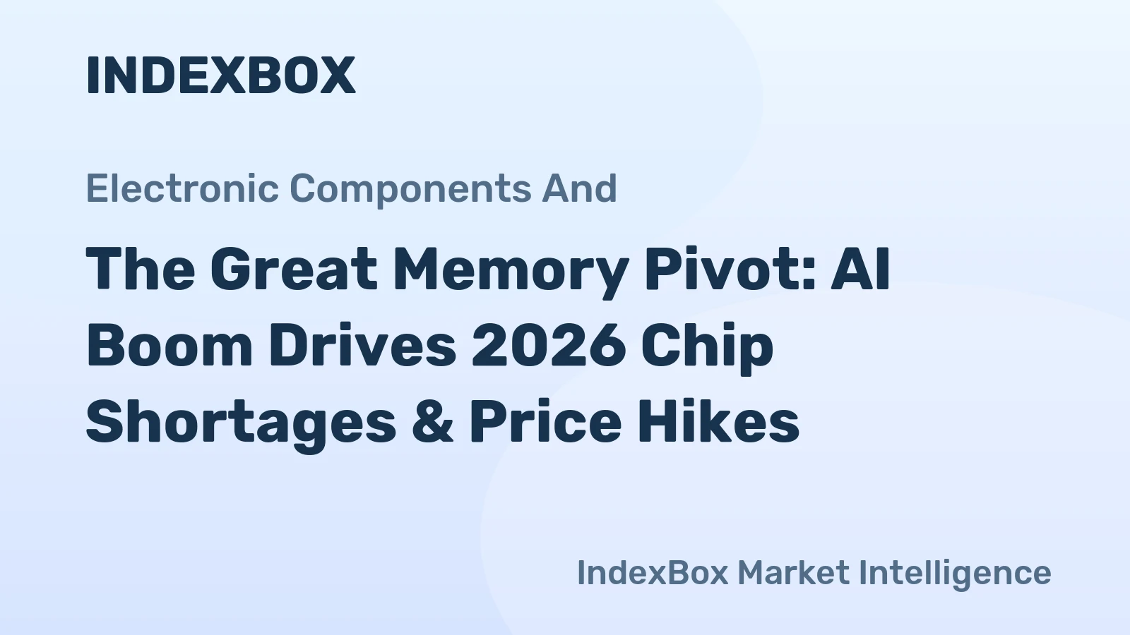 The Great Memory Pivot: AI Boom Drives 2026 Chip Shortages & Price Hikes