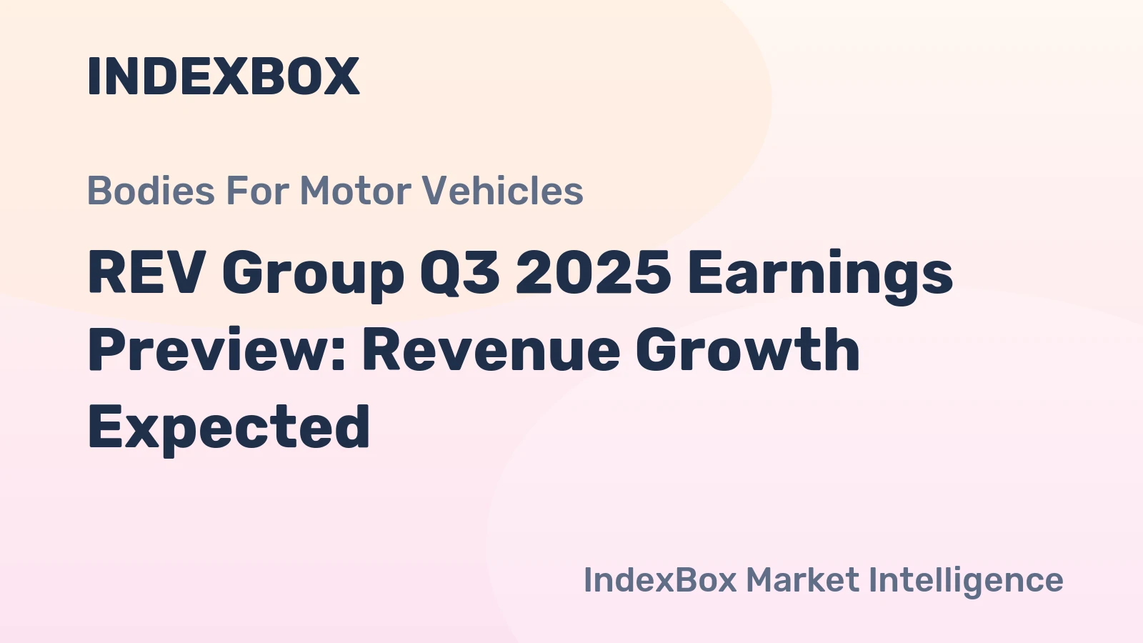 REV Group Q3 2025 Earnings Preview: Revenue Growth Expected