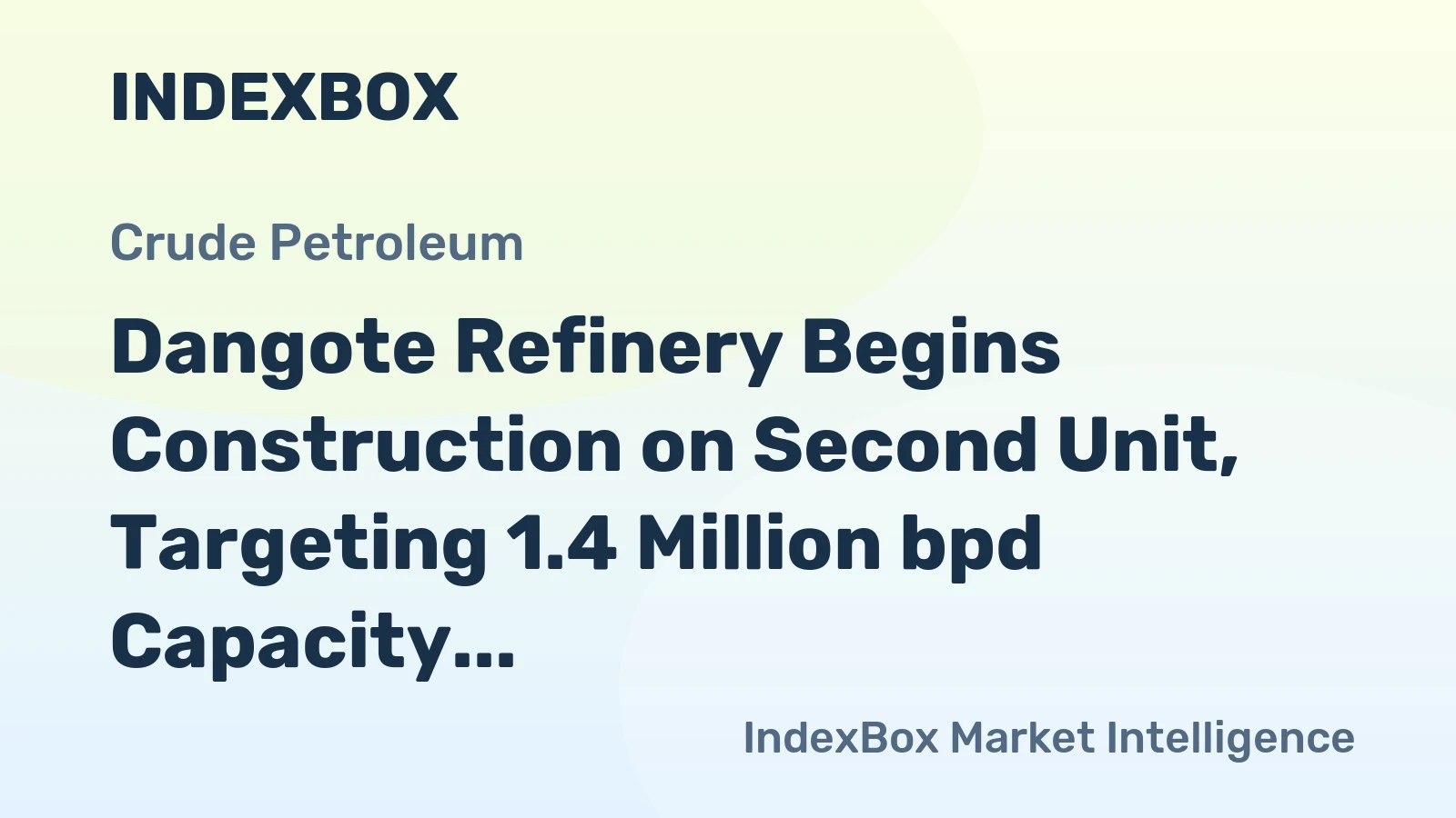 Dangote Refinery Begins Construction on Second Unit, Targeting 1.4 Million bpd Capacity