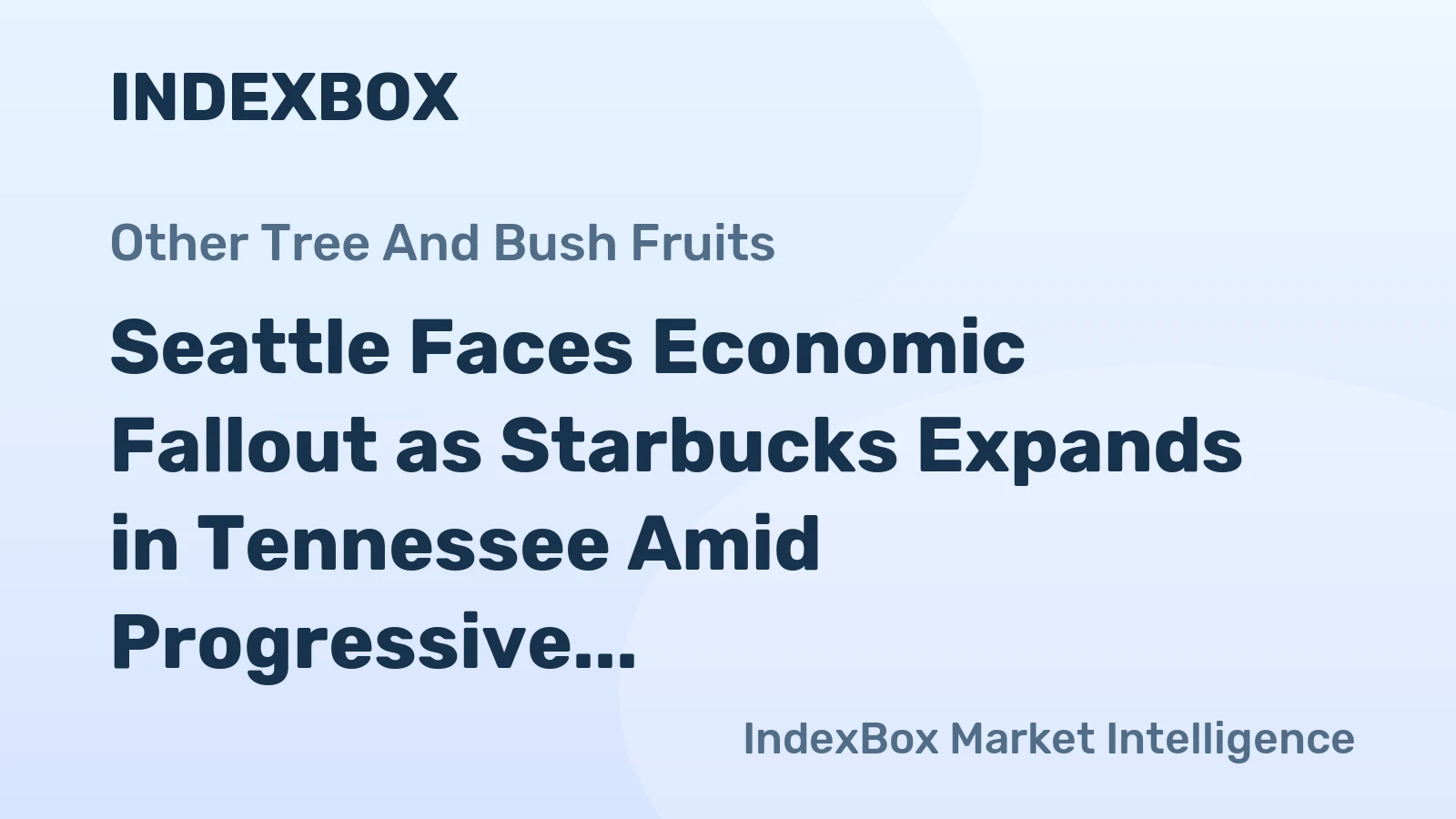 Seattle Faces Economic Fallout as Starbucks Expands in Tennessee Amid Progressive Tax Policies