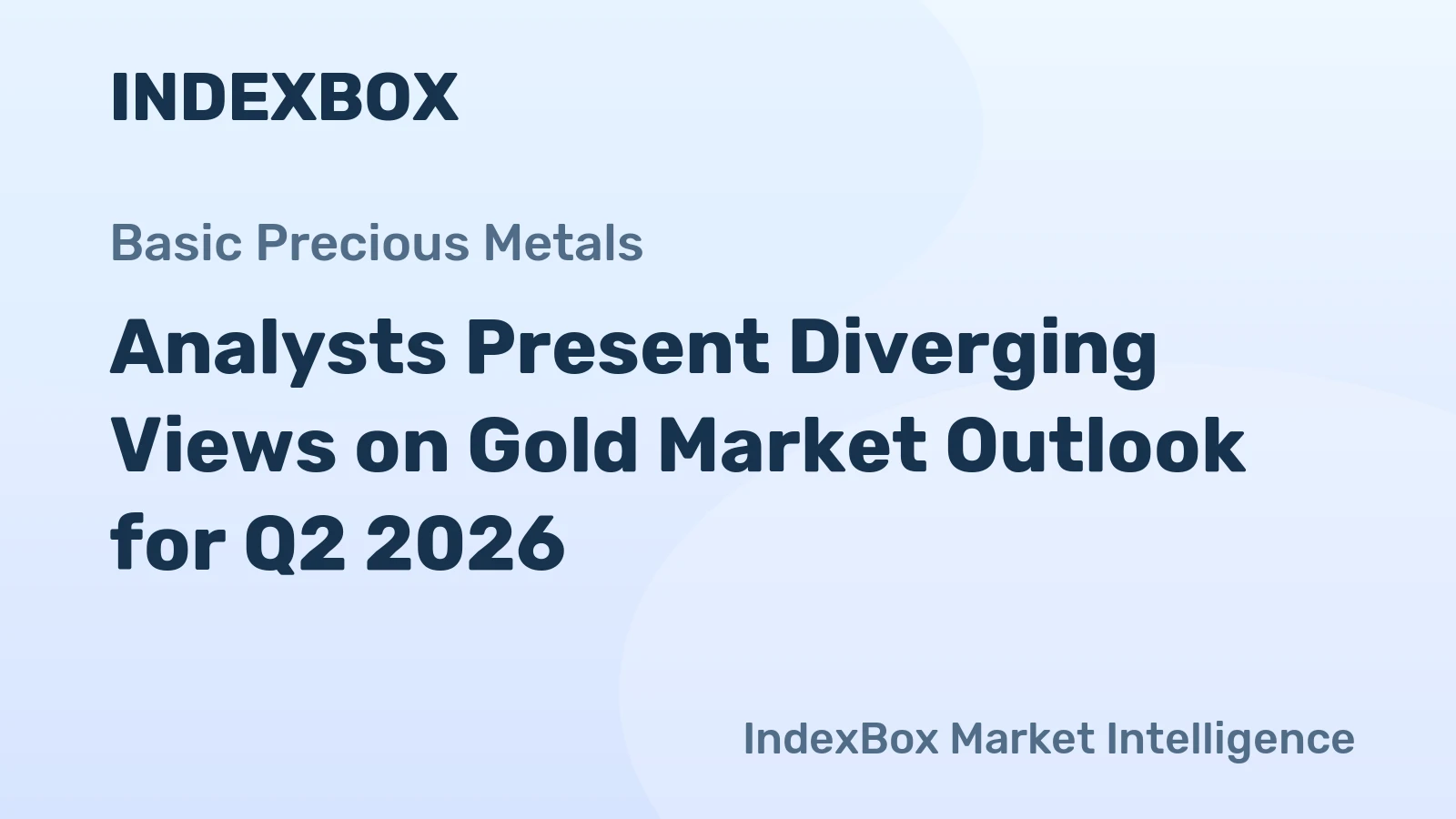 Analysts Present Diverging Views on Gold Market Outlook for Q2 2026