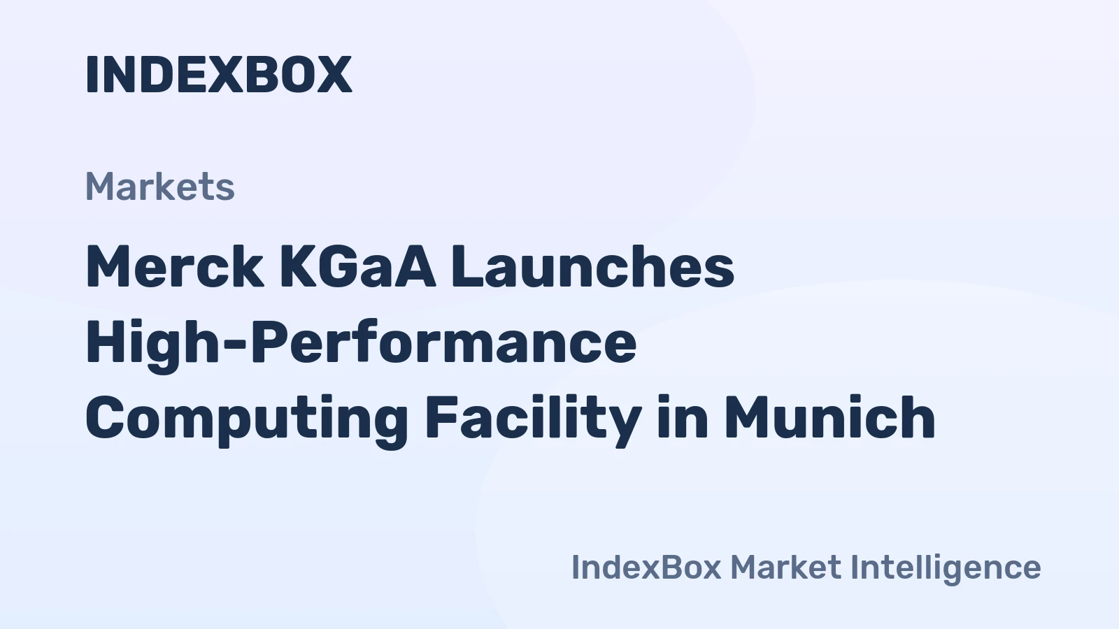 Merck KGaA Launches High-Performance Computing Facility in Munich