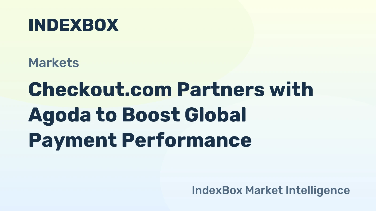 Checkout.com Partners with Agoda to Boost Global Payment Performance