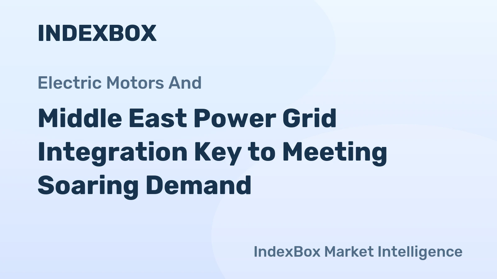 Middle East Power Grid Integration Key to Meeting Soaring Demand
