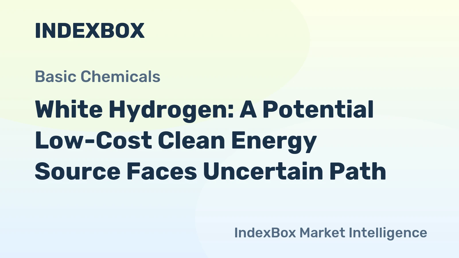 White Hydrogen: A Potential Low-Cost Clean Energy Source Faces Uncertain Path