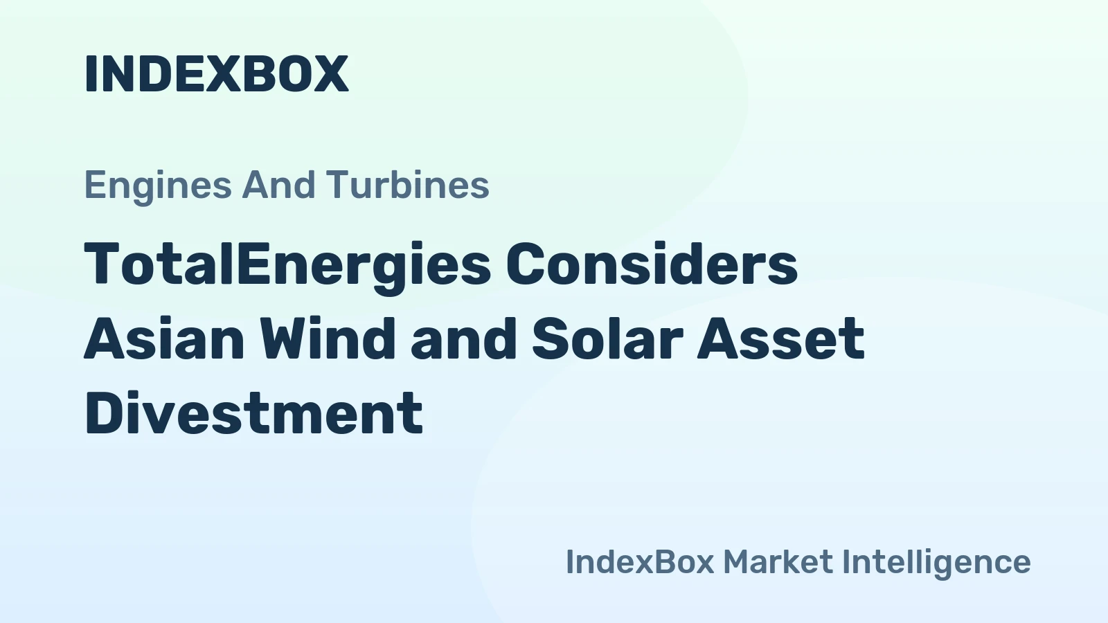 TotalEnergies Considers Asian Wind and Solar Asset Divestment