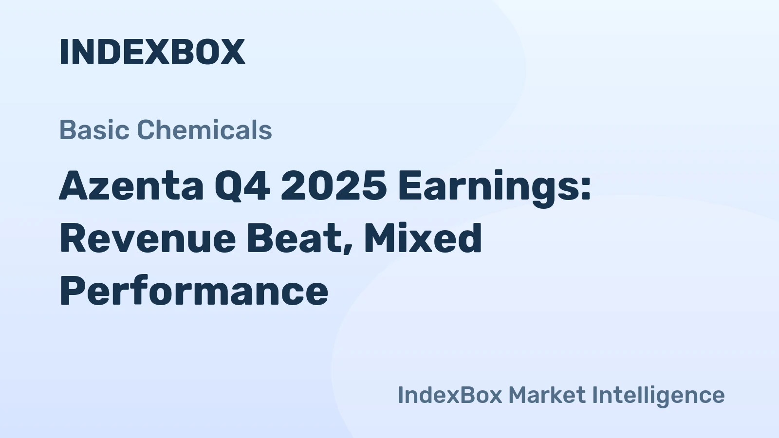 Azenta Q4 2025 Earnings: Revenue Beat, Mixed Performance