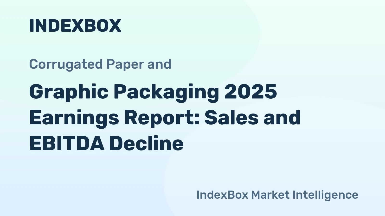 Graphic Packaging 2025 Earnings Report: Sales and EBITDA Decline