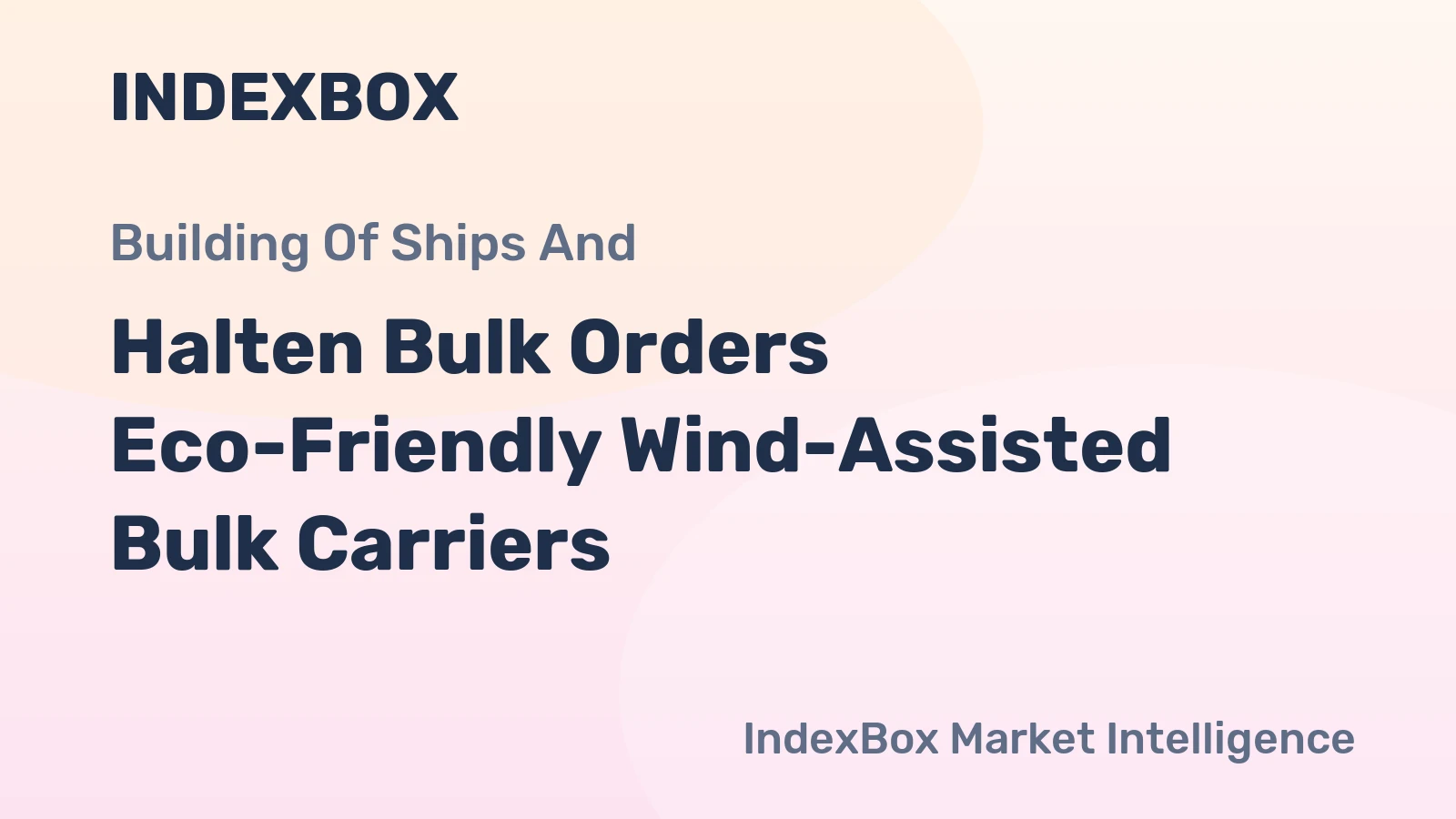 Halten Bulk Orders Eco-Friendly Wind-Assisted Bulk Carriers