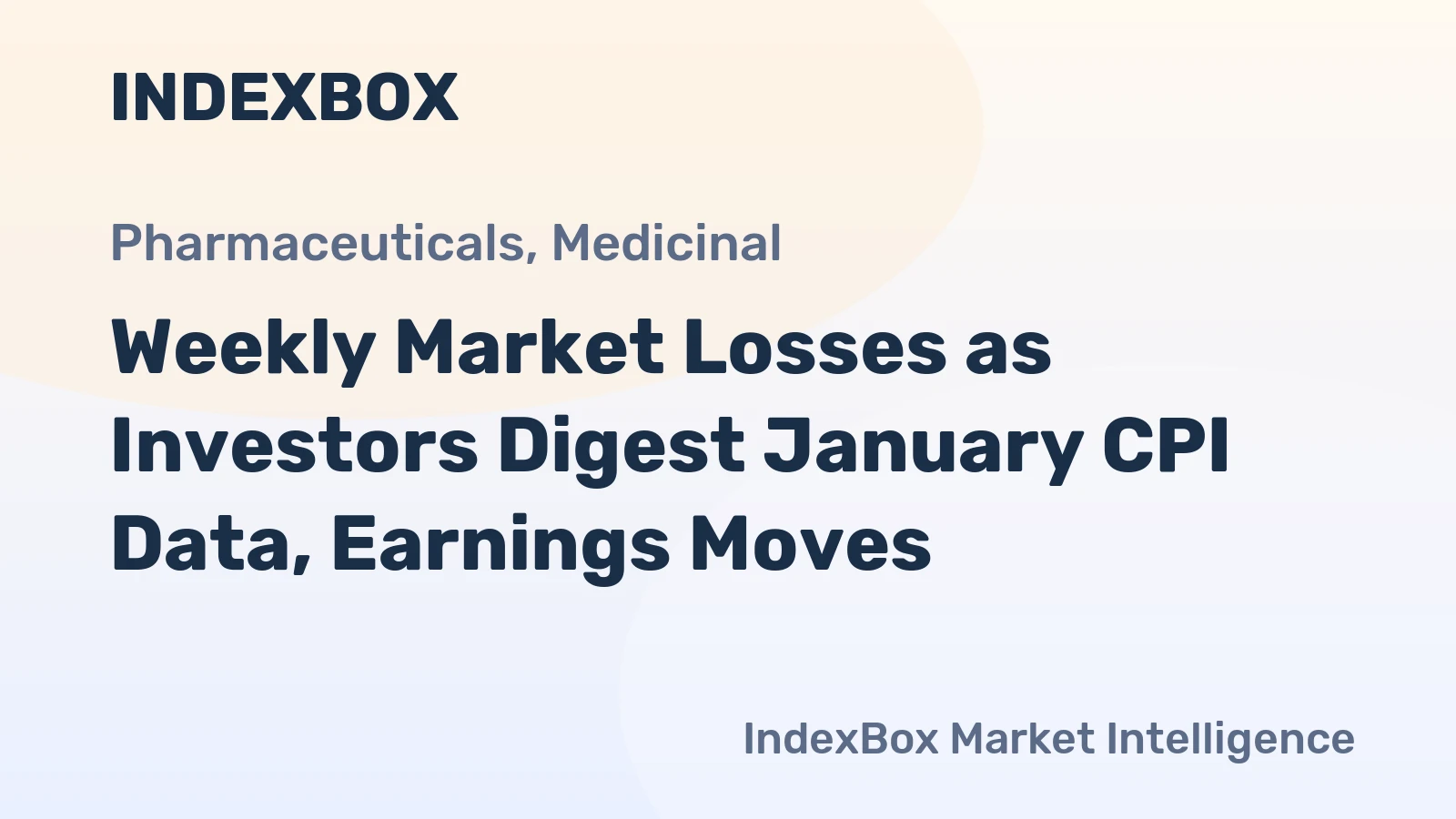Weekly Market Losses as Investors Digest January CPI Data, Earnings Moves
