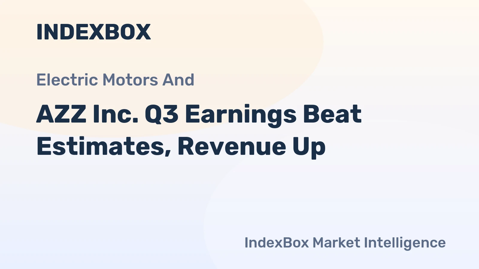 AZZ Inc. Q3 Earnings Beat Estimates, Revenue Up