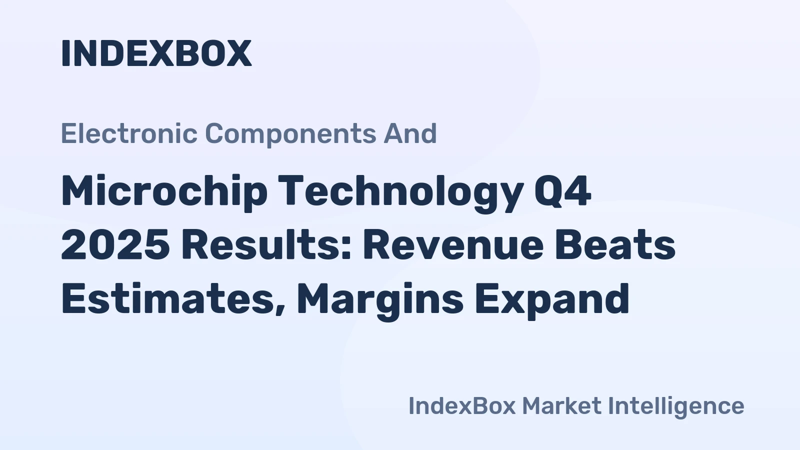 Microchip Technology Q4 2025 Results: Revenue Beats Estimates, Margins Expand
