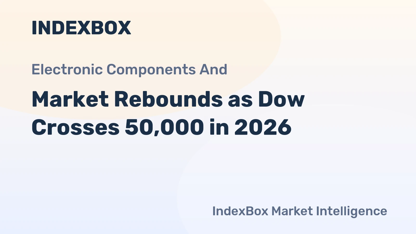Market Rebounds as Dow Crosses 50,000 in 2026