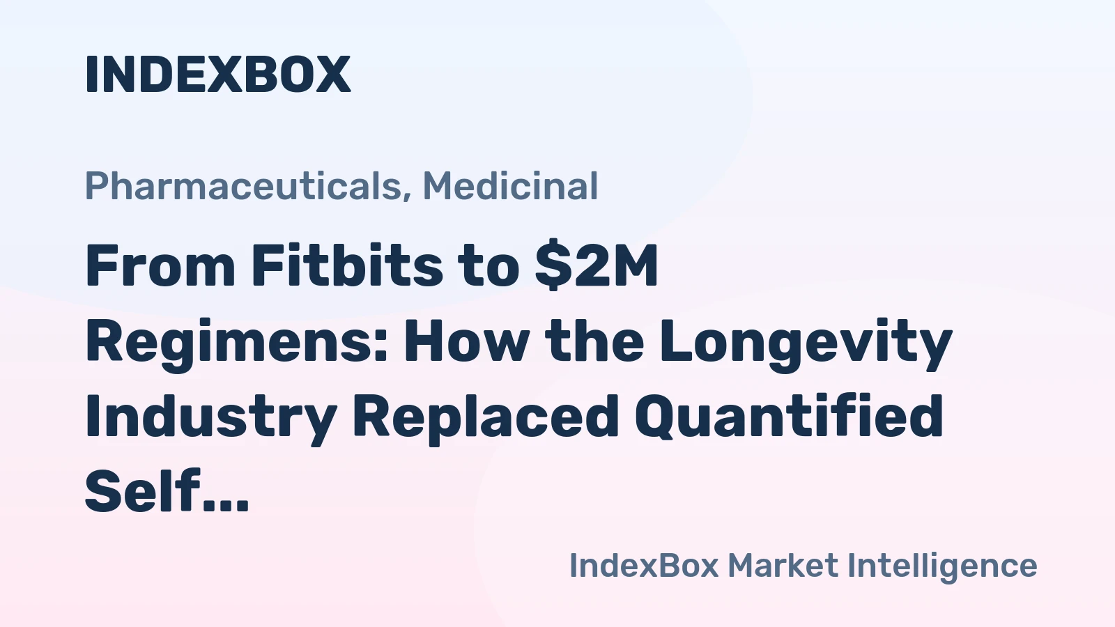 From Fitbits to $2M Regimens: How the Longevity Industry Replaced Quantified Self