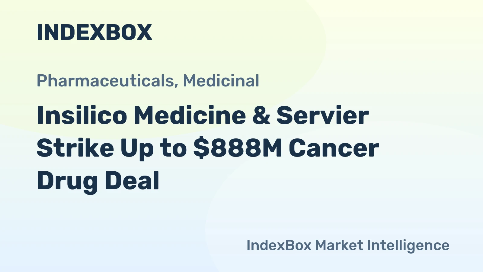 Insilico Medicine & Servier Strike Up to $888M Cancer Drug Deal
