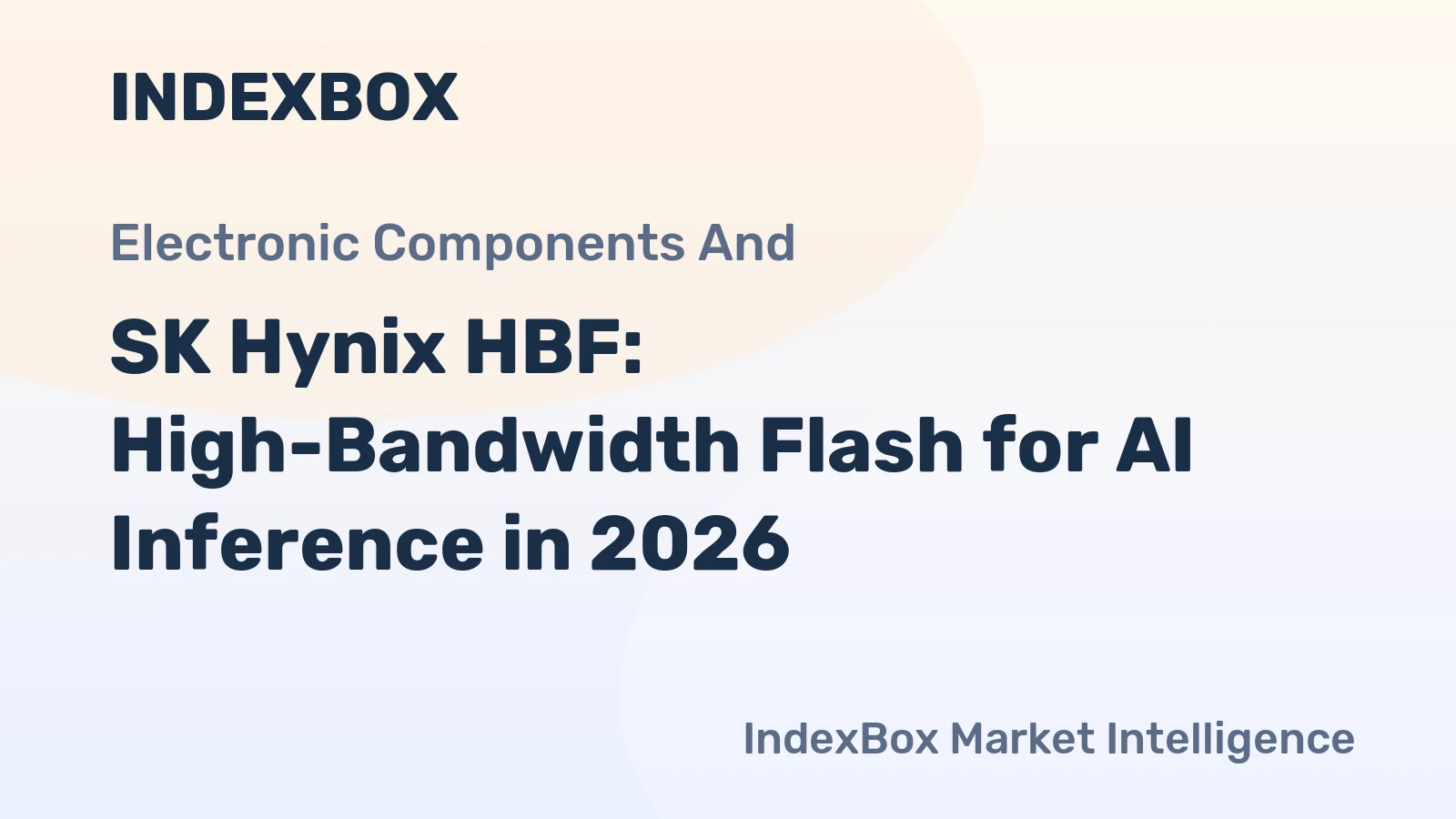 SK Hynix HBF: High-Bandwidth Flash for AI Inference in 2026