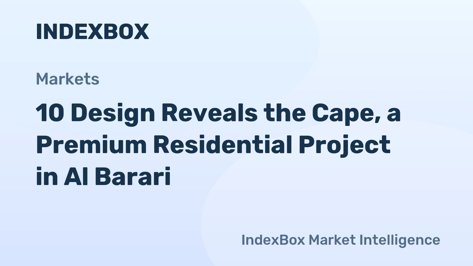 10 Design Reveals the Cape, a Premium Residential Project in Al Barari