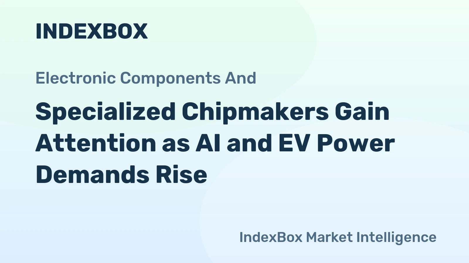 Specialized Chipmakers Gain Attention as AI and EV Power Demands Rise