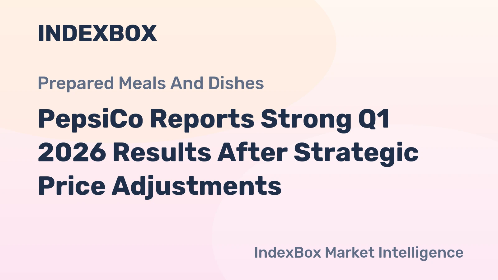 PepsiCo Reports Strong Q1 2026 Results After Strategic Price Adjustments