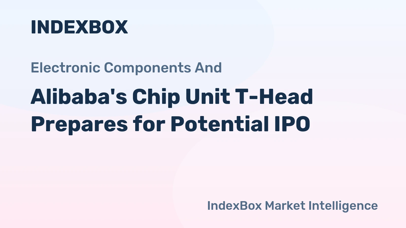 Alibaba's Chip Unit T-Head Prepares for Potential IPO