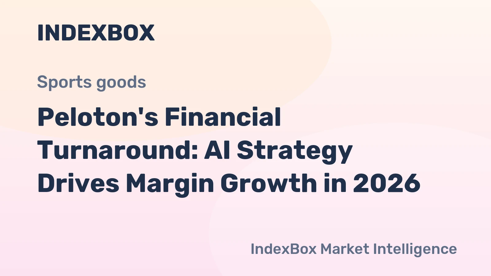 Peloton's Financial Turnaround: AI Strategy Drives Margin Growth in 2026