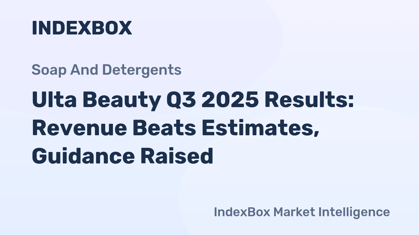 Ulta Beauty Q3 2025 Results: Revenue Beats Estimates, Guidance Raised