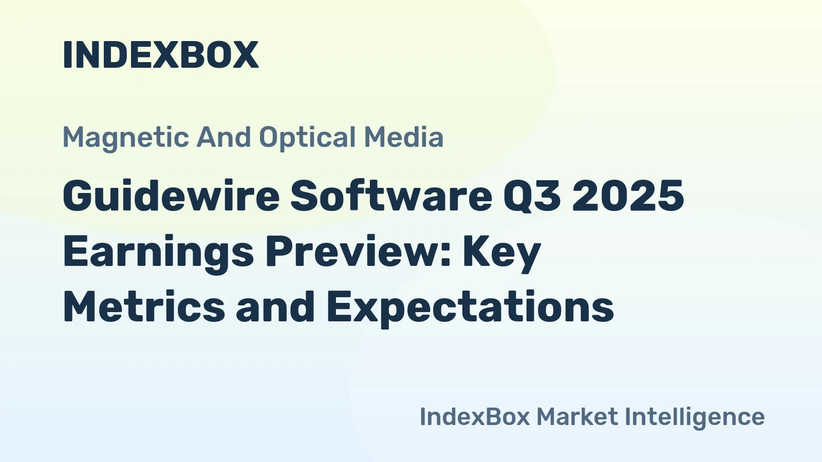 Guidewire Software Q3 2025 Earnings Preview: Key Metrics and Expectations